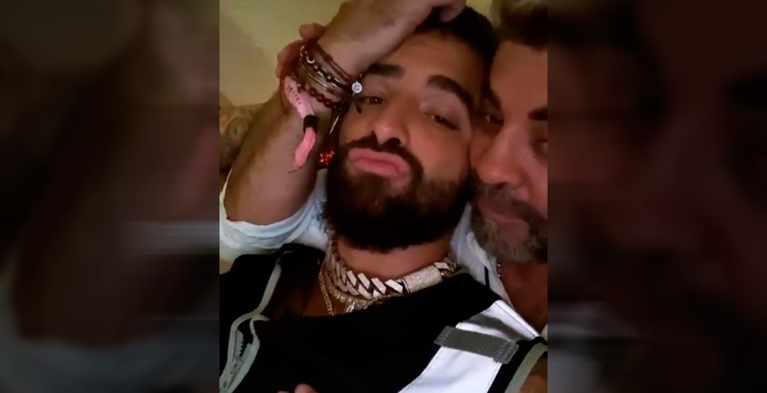 Maluma comparte un tierno momento con su padre y las redes estallan
