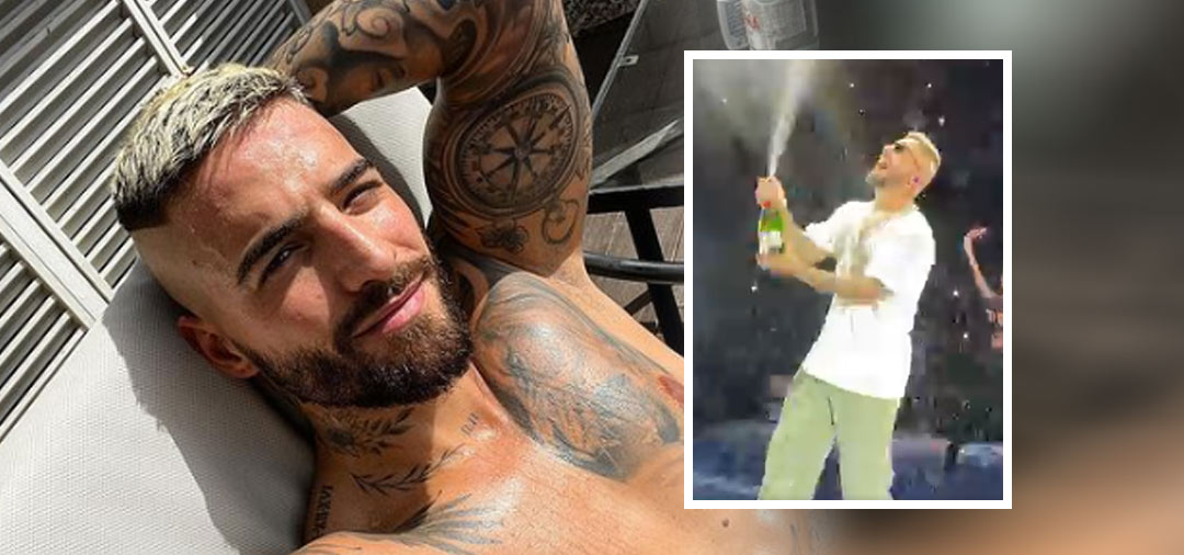 Así celebró Maluma el cierre de su gira por Europa