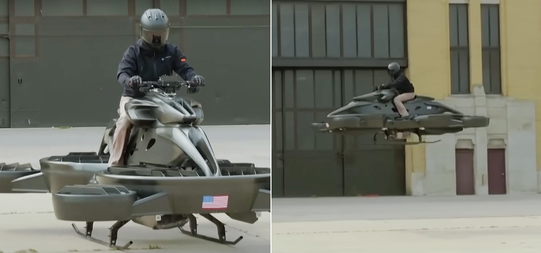 La primera moto voladora del mundo ya está a la venta