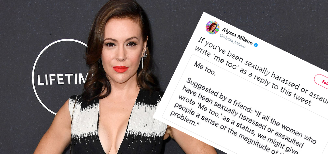 Alyssa Milano celebra el quinto aniversario de su tweet #MeToo