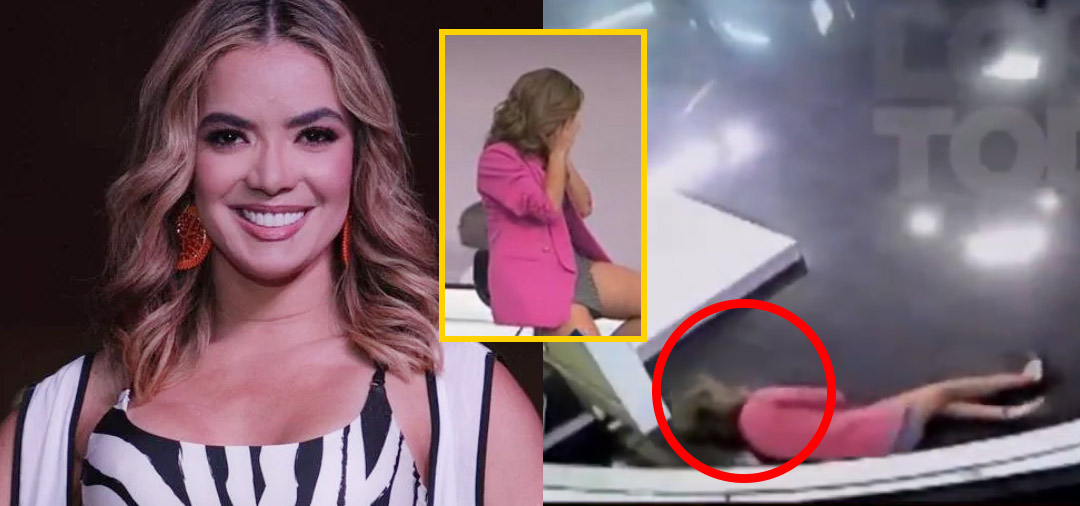 Elianis Garrido se desmayó en pleno programa en vivo