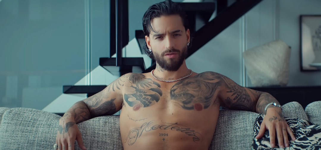 Maluma se desviste en su nuevo video musical "Coco Loco"
